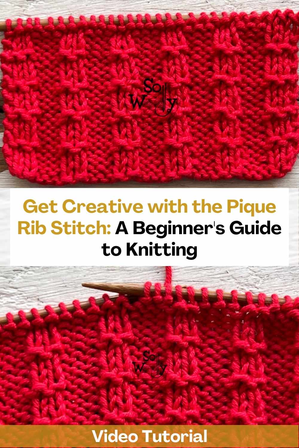 Get Creative with the Pique Rib Stitch: A Beginner's Guide to Knitting