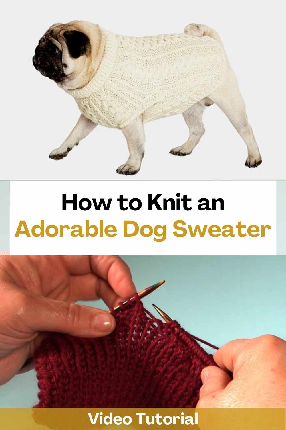 Spoil Your Furry Friend with a Cozy and Stylish Aran Sweater