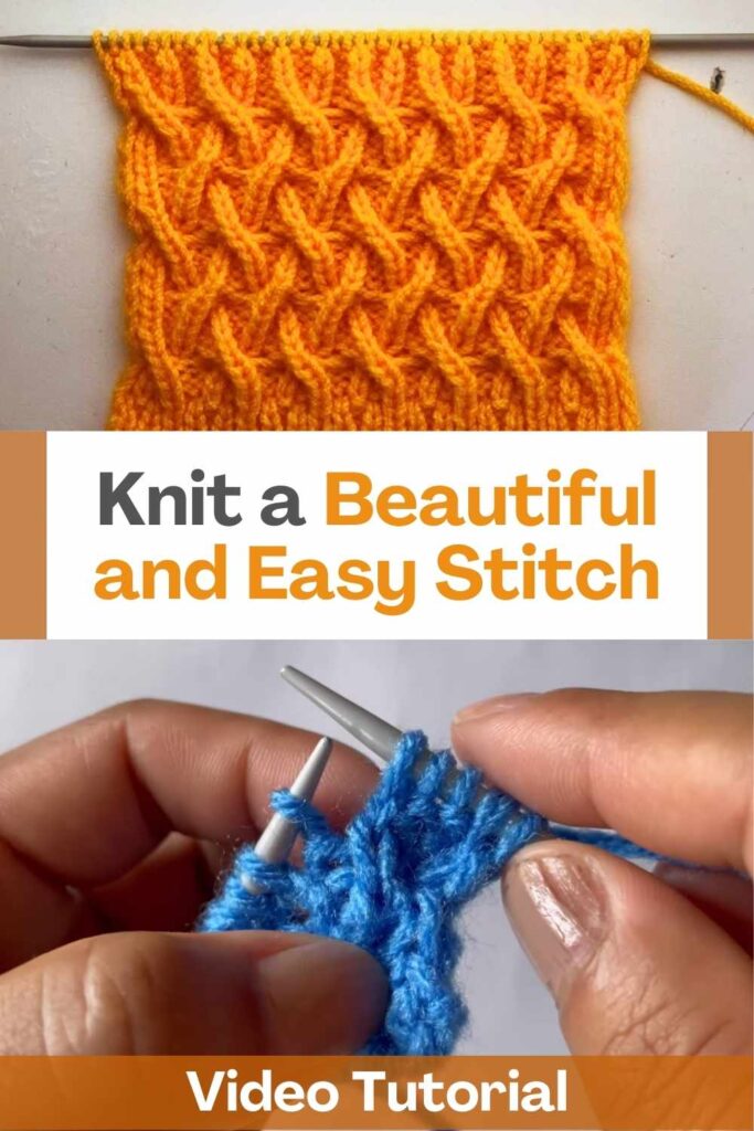 Knit a Beautiful and Easy Stitch with This Tutorial