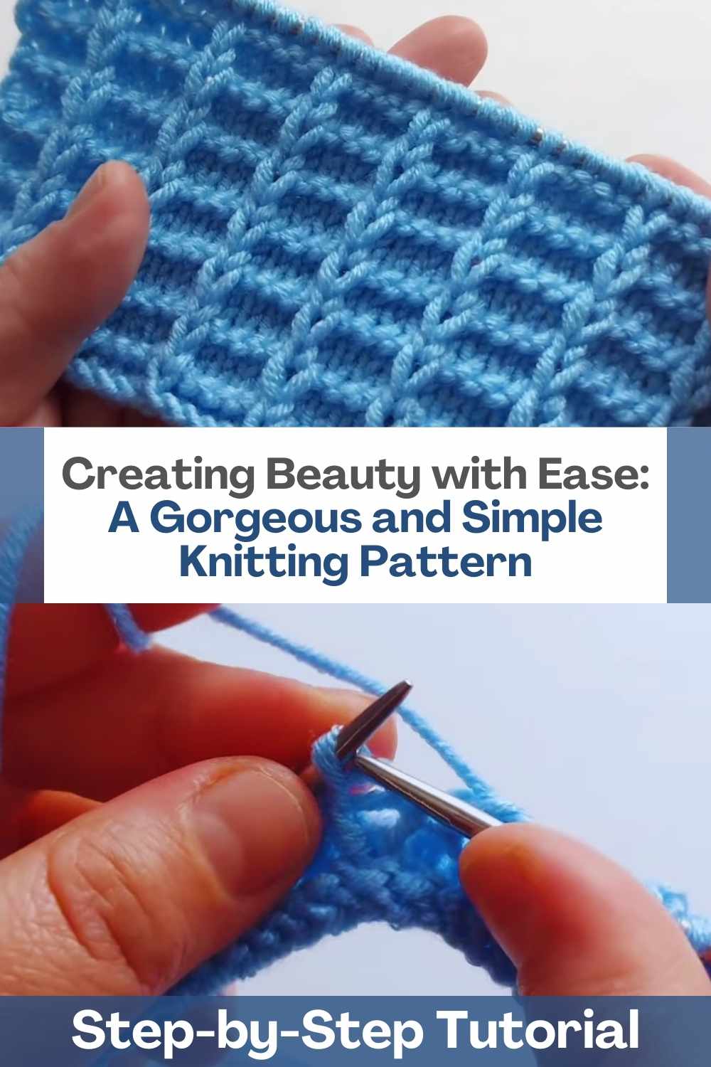 Creating Beauty with Ease: A Gorgeous and Simple Knitting Pattern