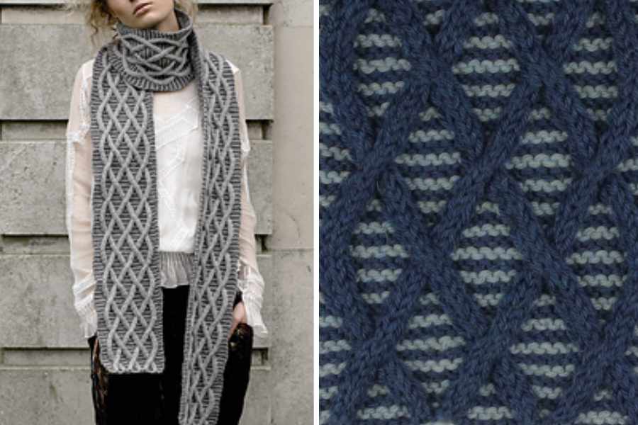 Learn to Knit the Fascinating Windy Scarf