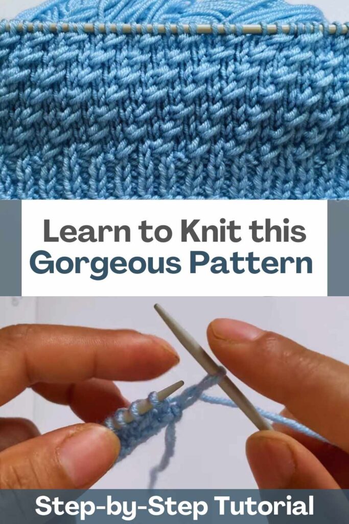 Learn to Knit this Gorgeous Pattern with a Step-by-Step Video!