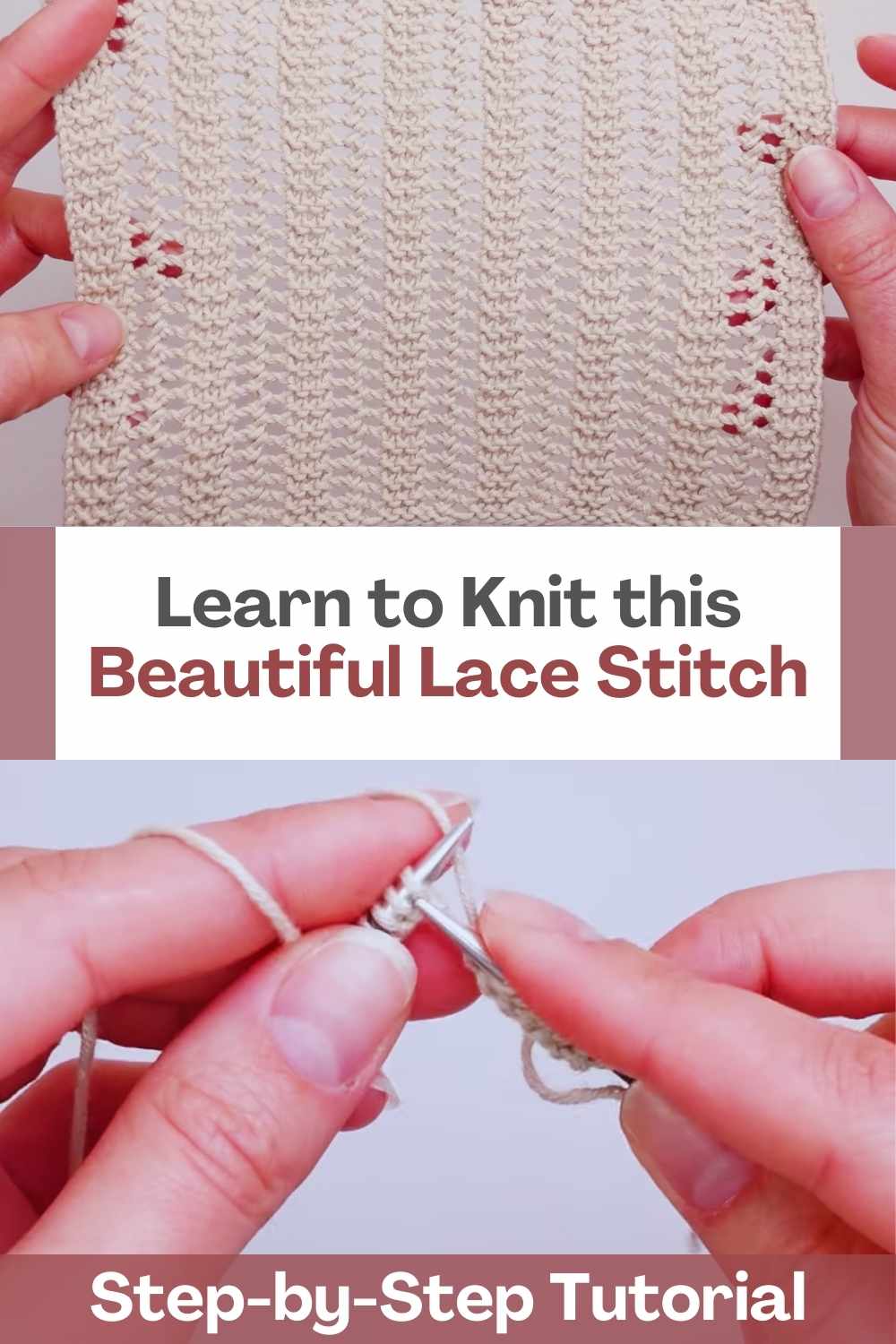 Learn to Knit this Beautiful Lace Stitch