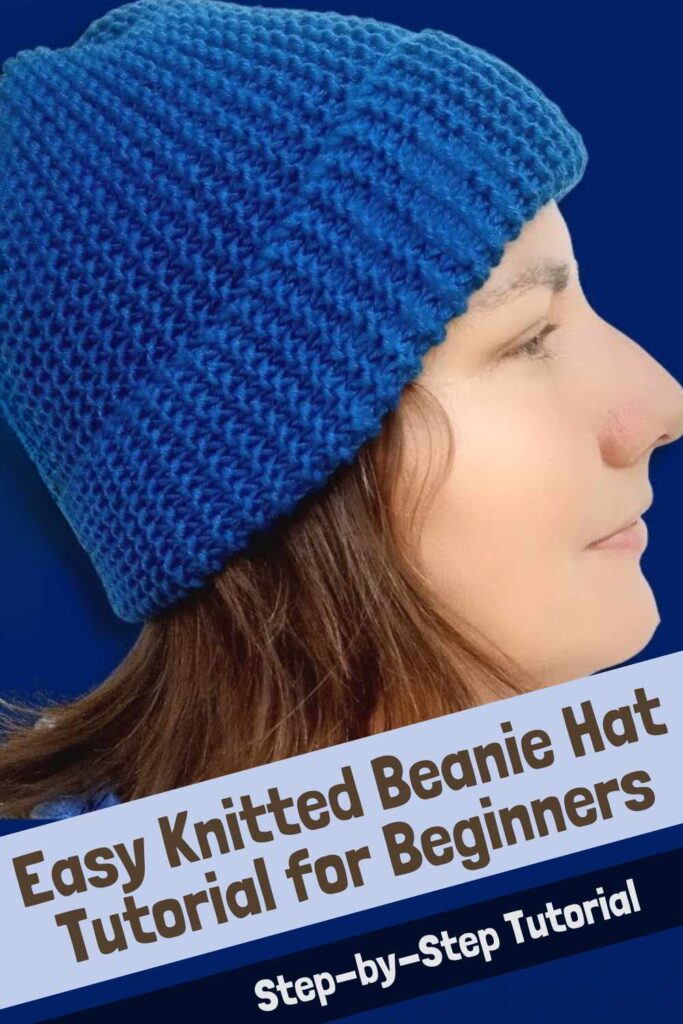 Easy Knitted Beanie Hat Tutorial for Beginners