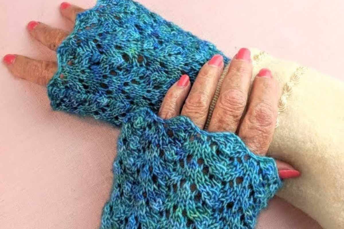 Elevate Your Winter Look with Fishtail Lace Hand Warmers