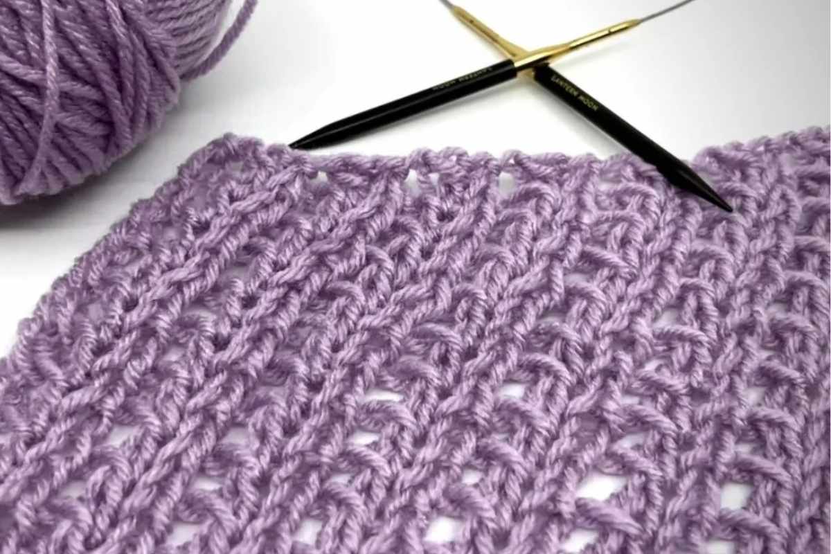 How to Knit Bias Ladders - Video Tutorial