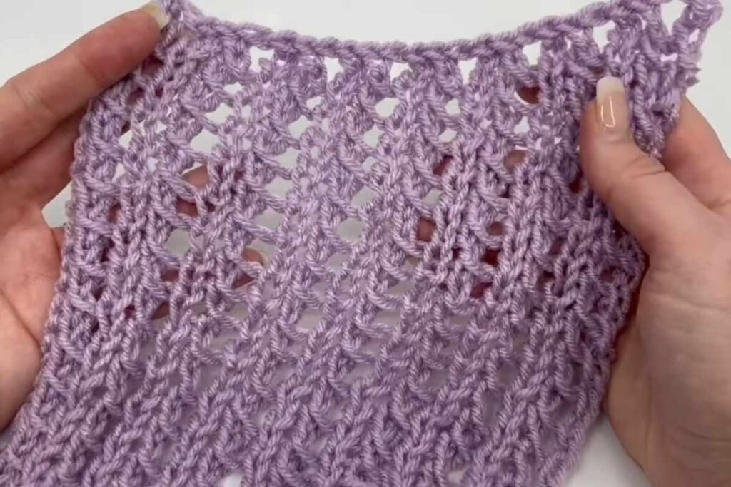 How to Knit Bias Ladders - Video Tutorial