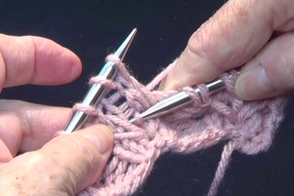 How to Knit this Heart Ridge Stitch