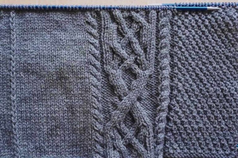 How to Knit the Celtic Cable Stitch