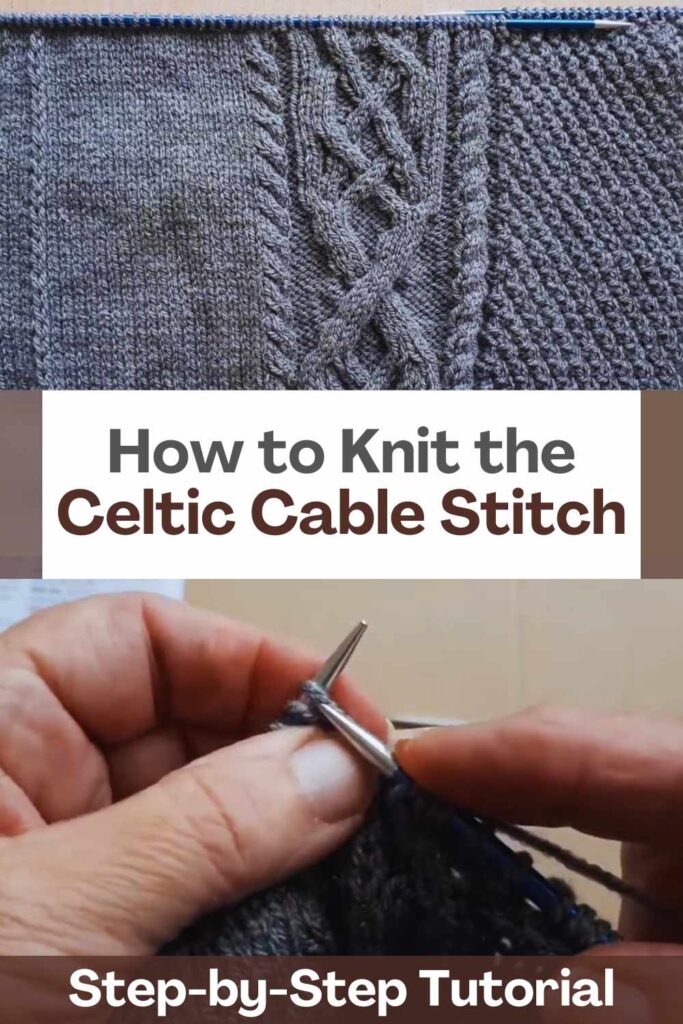 How to Knit the Celtic Cable Stitch