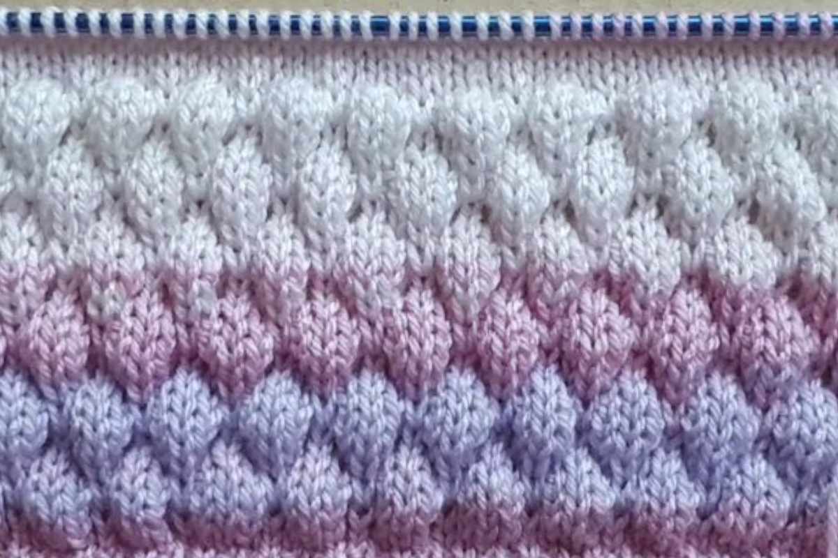 How to Knit this Blackberry Stitch