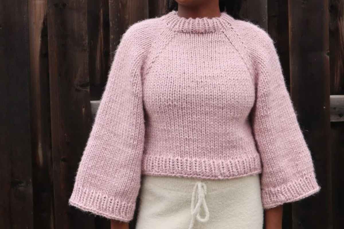 How to Knit a Raglan Sweater
