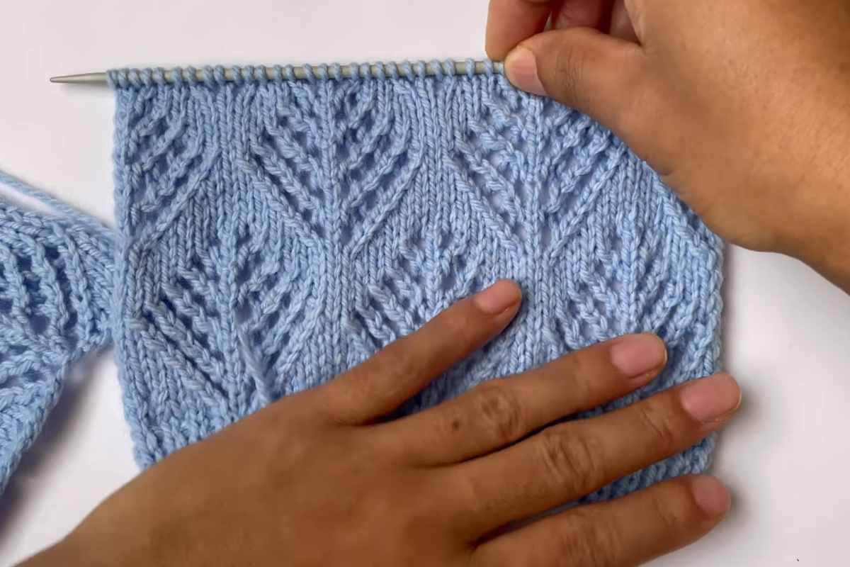 Learn to Knit This Delicate Lace Pattern for Elegant Knitwear