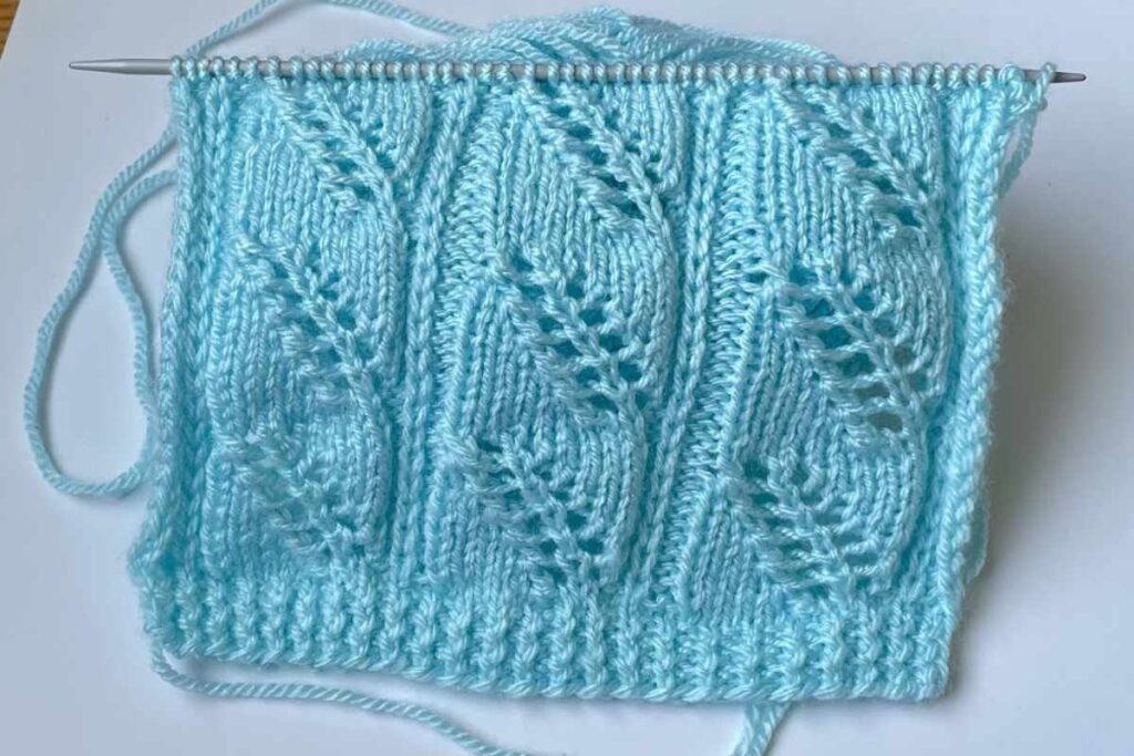 How to Knit a Gorgeous Yet Simple Lace Stitch Pattern for Beginners