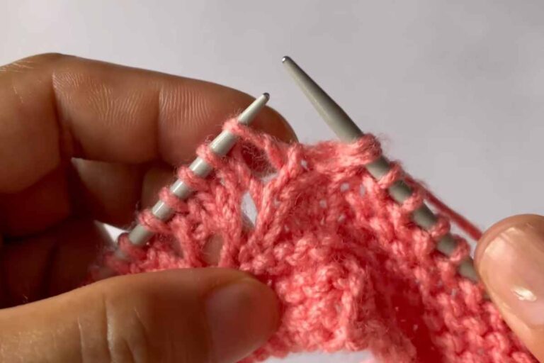 Textured Knitting Pattern Perfect for Blankets and Pullovers