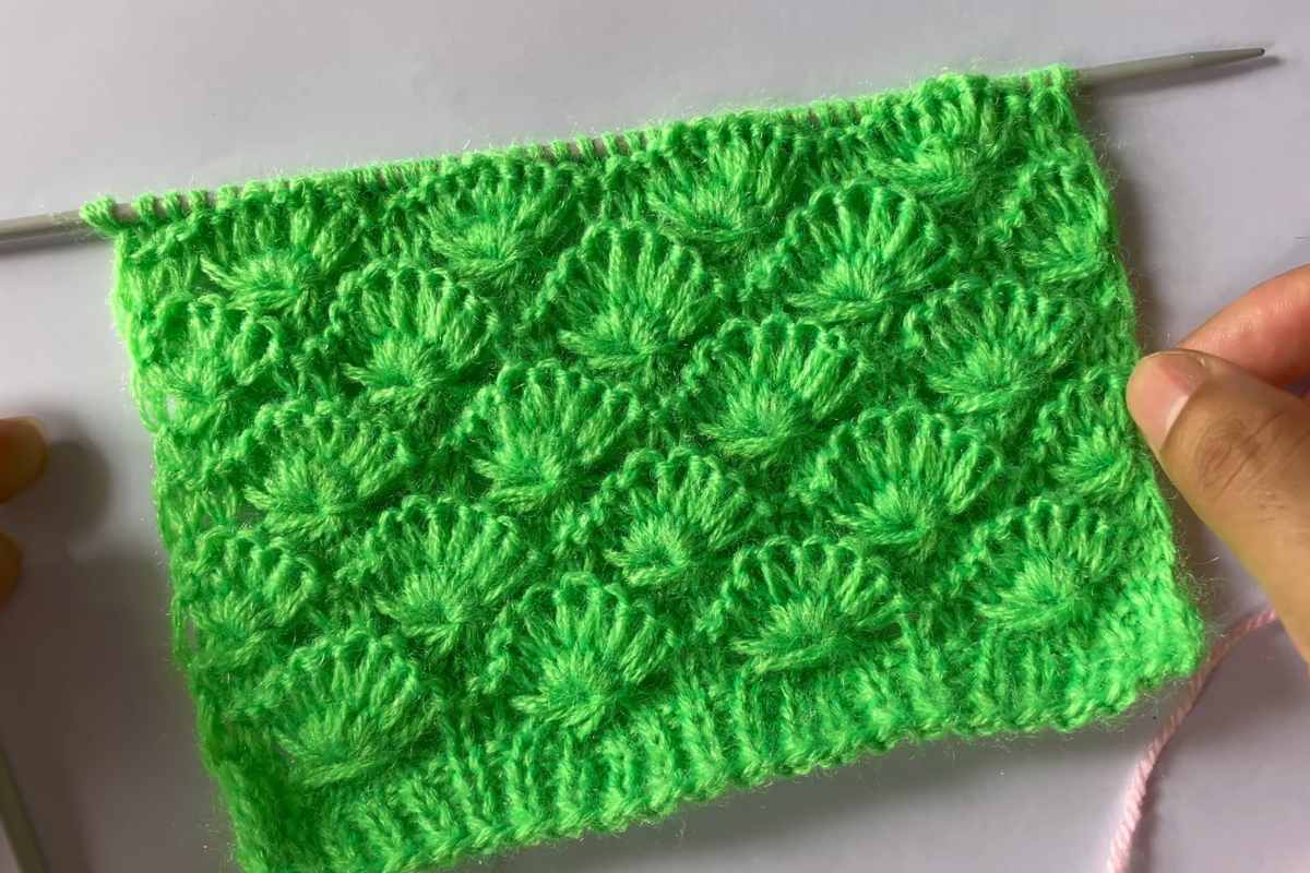 Unique Flower Stitch Pattern That Pops Off the Needle