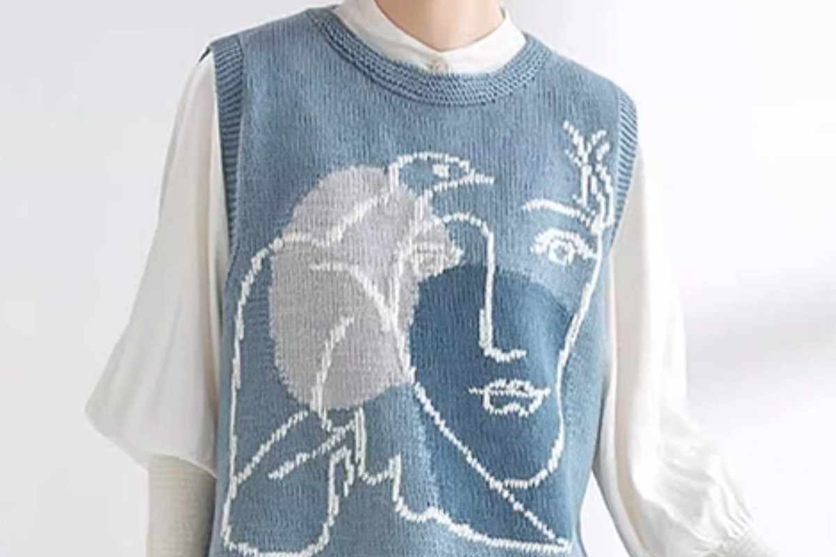 Knit Your Own Vest Inspired by Picasso’s Dove