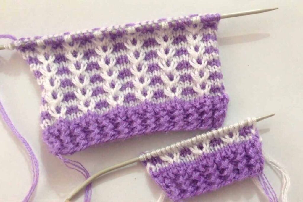 Learn an Easy Two-Color Stitch for Various Projects