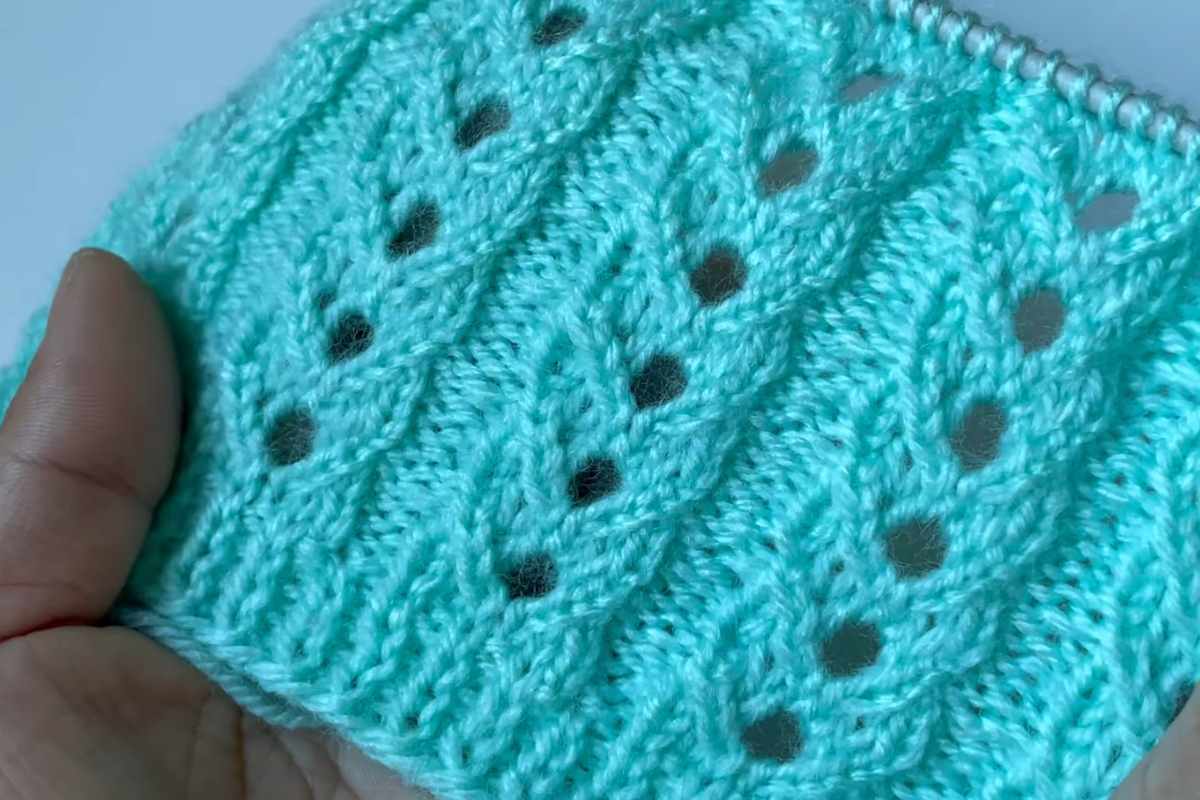 Beautifully Simple Stitch Pattern for Your Next Cardigan or Jacket