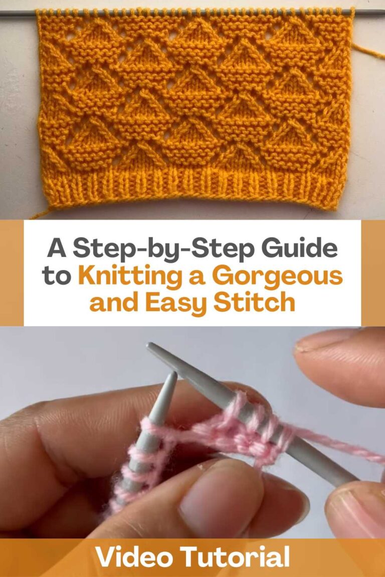 A Step-by-Step Guide to Knitting a Gorgeous and Easy Stitch