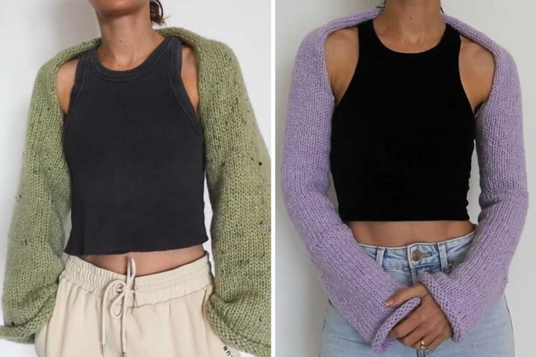 How to Knit a Shrug on the Addi and Sentro Knitting Machines