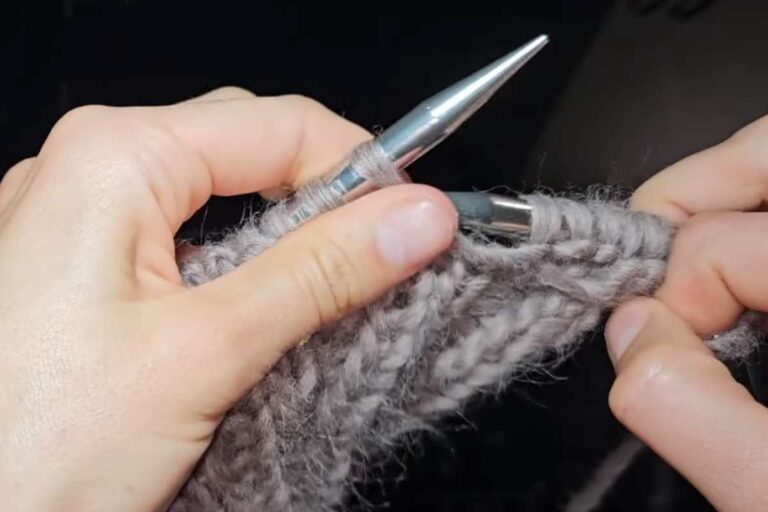 Oversized Knit Sweater Pattern (Beginner Guide)