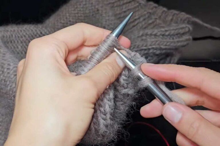 Oversized Knit Sweater Pattern (Beginner Guide)