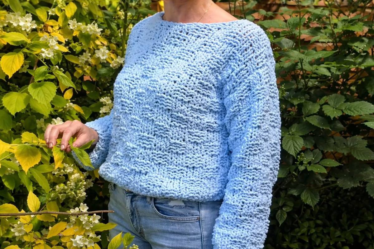 Easy Knitting Pattern Tutorial: Simple Knit Sweater Video