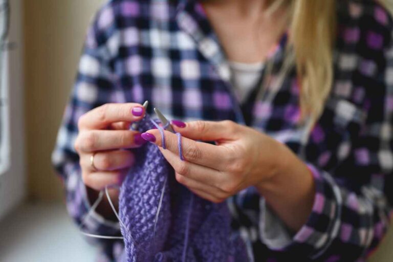 7 Geometric Knitting Stitch Patterns You'll Love
