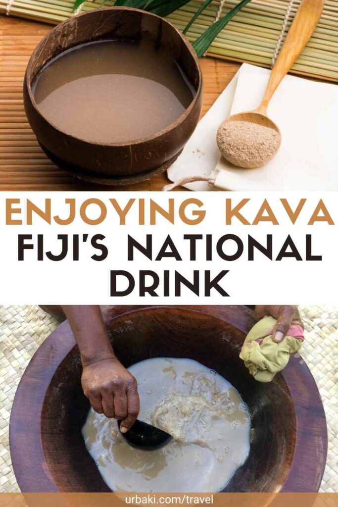 Enjoying Kava, Fiji's National Drink