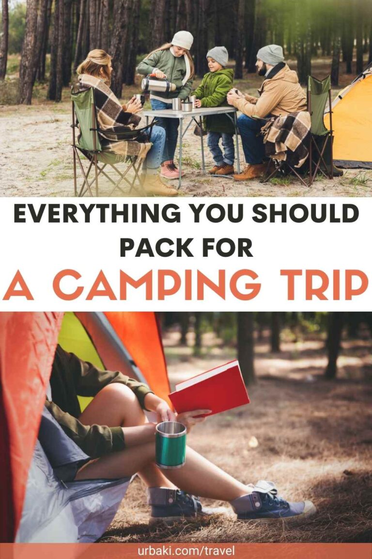Everything You Should Pack for a Camping Trip