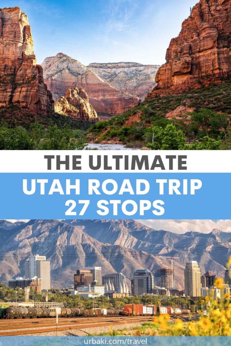The Ultimate UTAH Road trip (27 Stops)