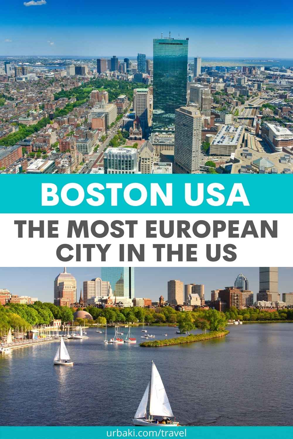 Boston USA. The Most European City in the US