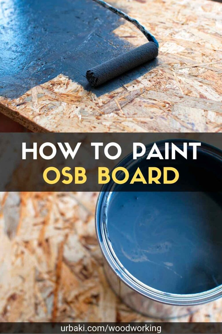 How to Paint OSB Board - Urbaki Woodworking